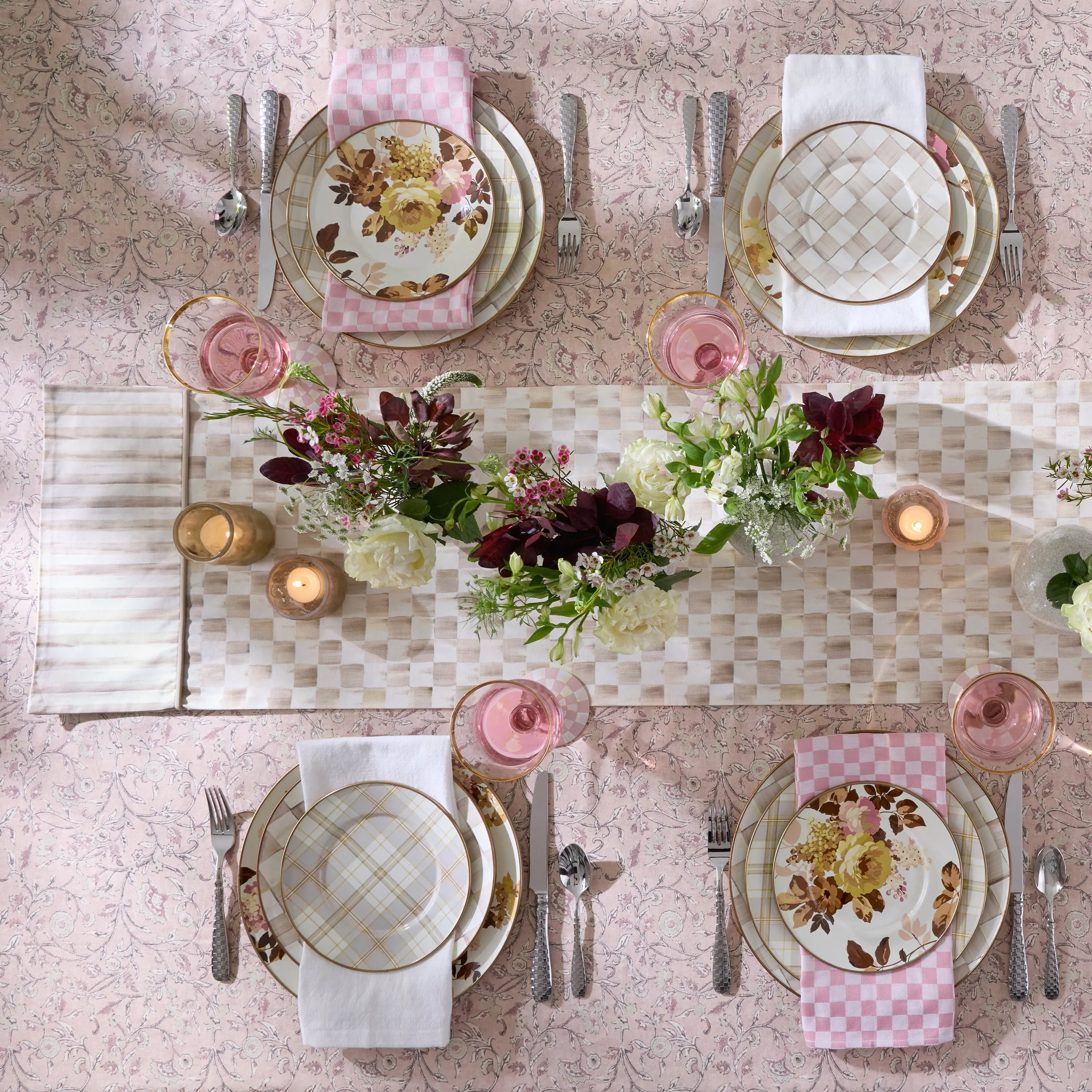 Check Table Runner - MacKenzie-Childs